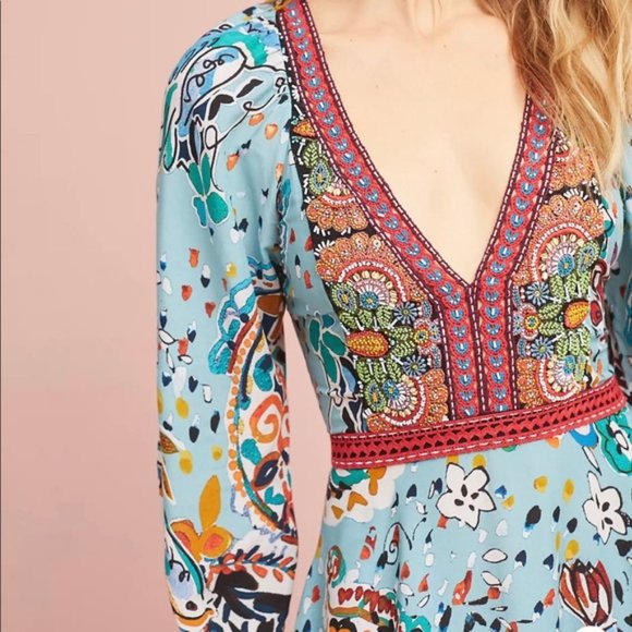 Anthropologie | Dresses | Akemi Kin Karmina Beaded Dress | Poshmark